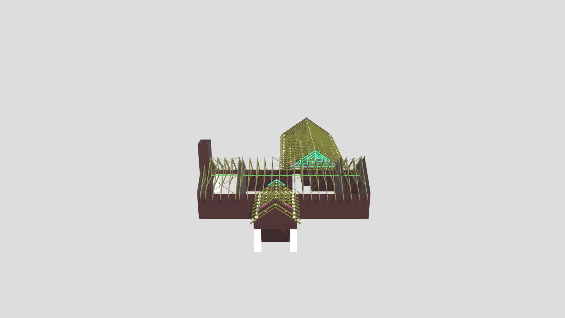 MA22167A - A Frame Trusses - Download Free 3D model by Designer Roof ...
