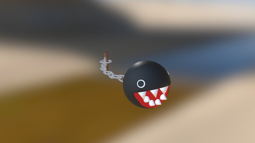 Chain Chomp - Download Free 3D model by Raven13 [cce39f9] - Sketchfab