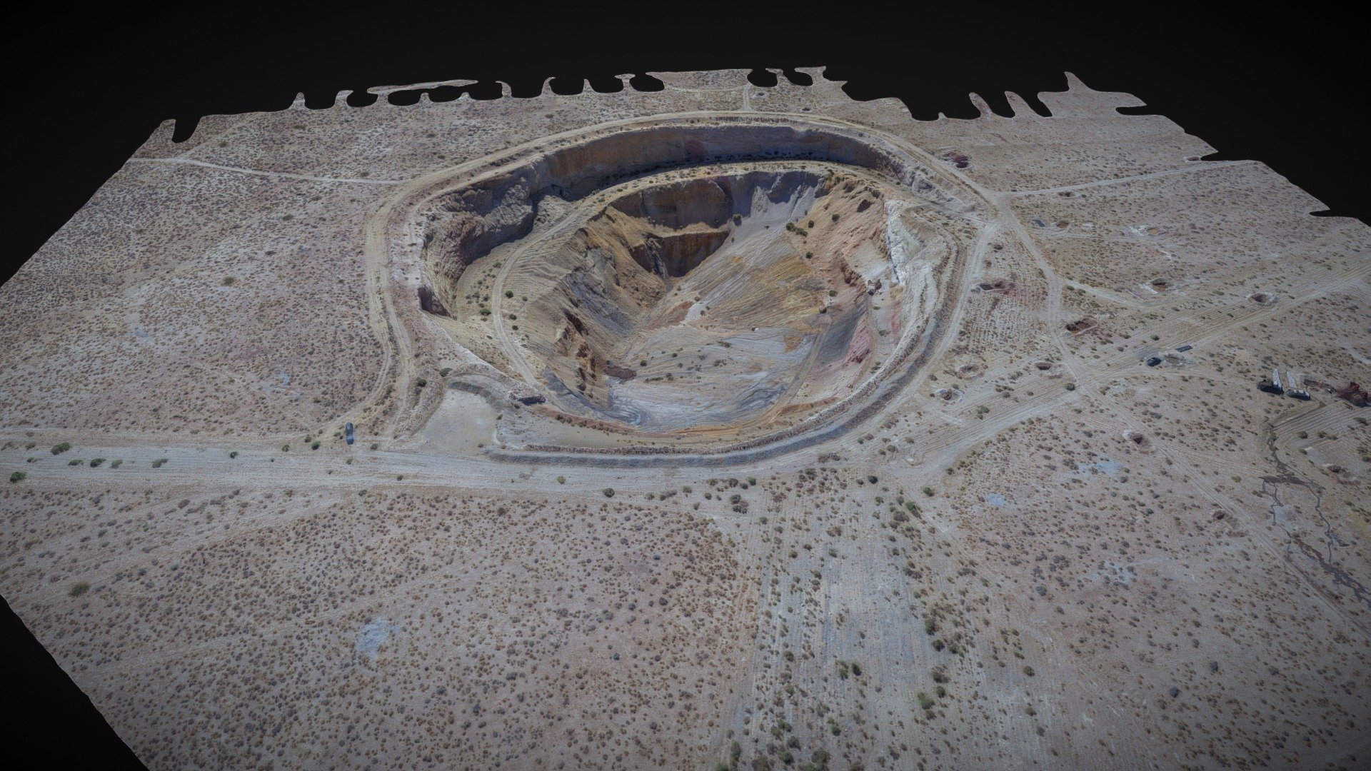 Gold Mine Aerial Survey - 3D model by TLT Photography - Aerial Mapping ...