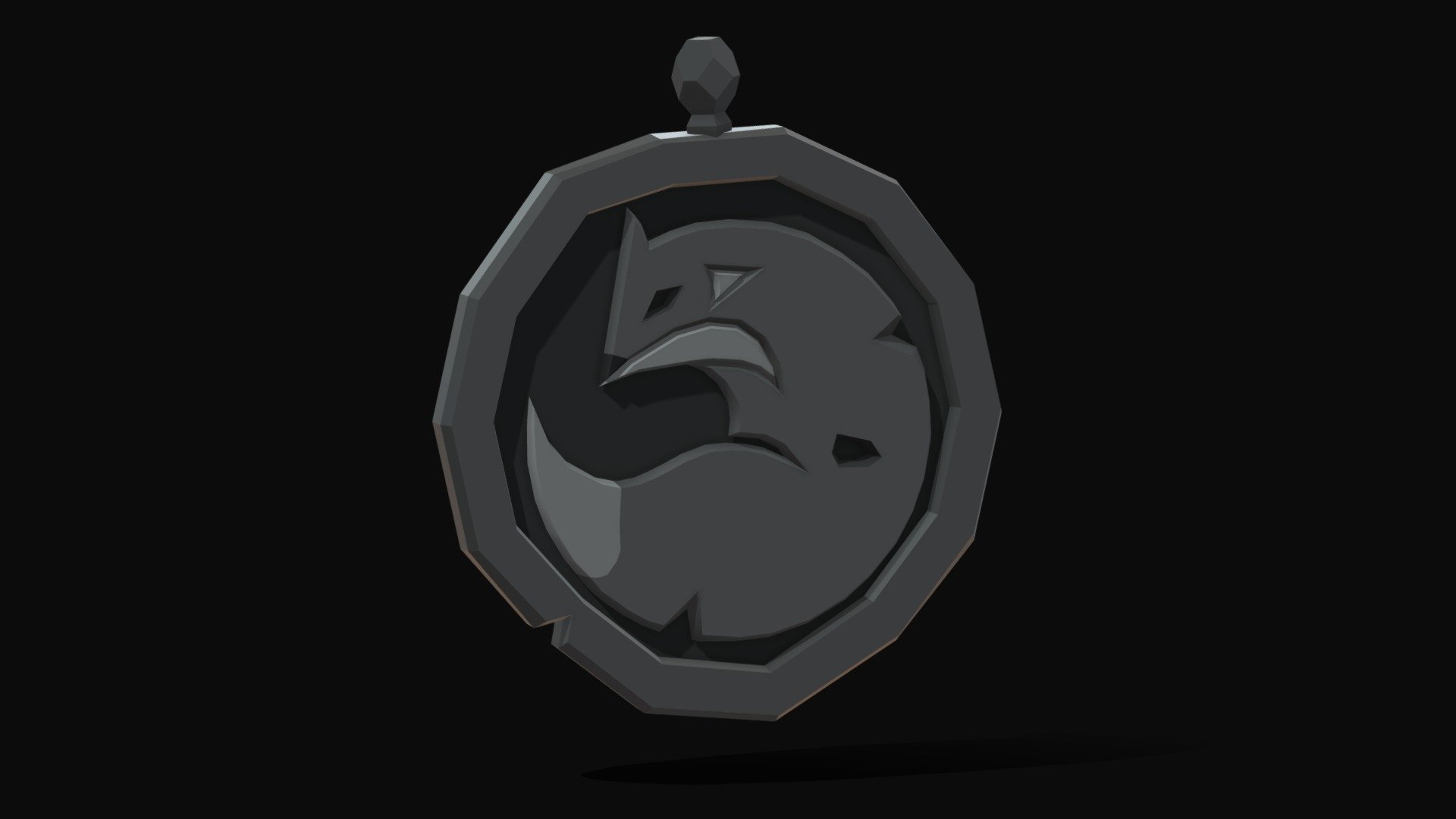Fox Medallion (Low Poly) - 3D model by Likonisa (@eDU6tjT5IDwTntq ...