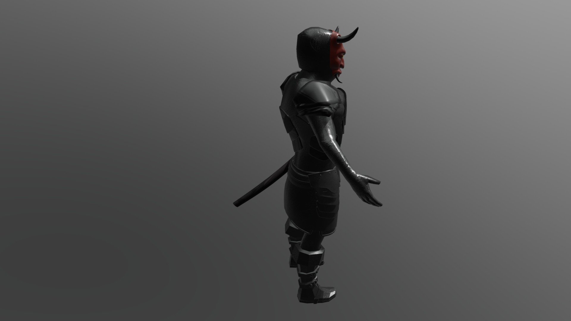 Samurai Character Model - 3D model by vincentliao85 [cce5bc5] - Sketchfab
