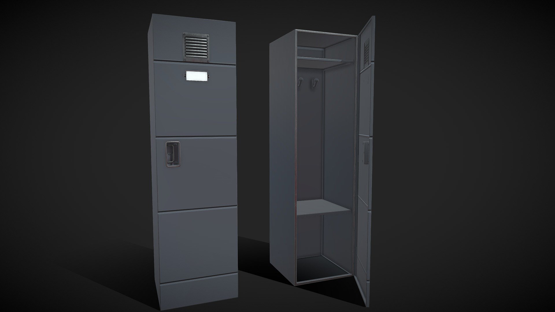 Locker Room - 1MB - Download Free 3D model by Mehdi Shahsavan ...