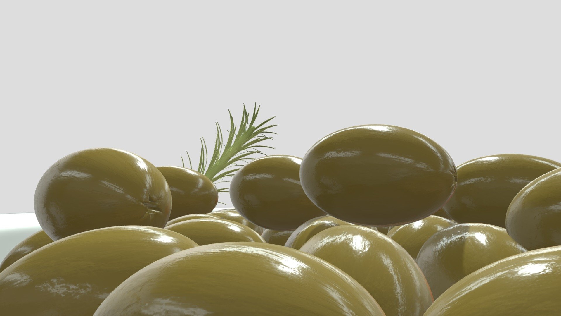 Greek Olives - Download Free 3D model by rockefinger [cce6a8e] - Sketchfab