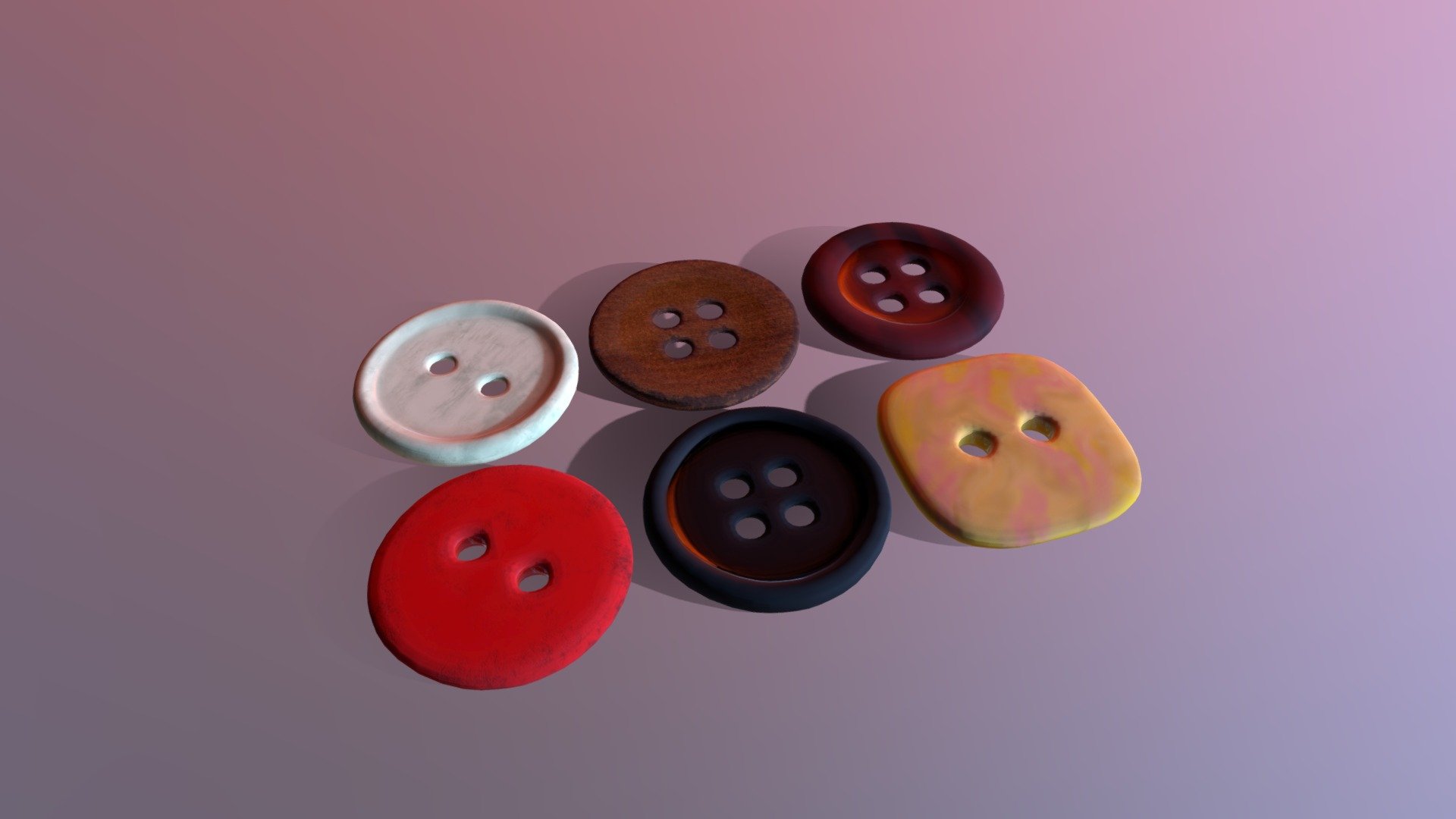 Botones - Download Free 3D model by Raquel López Barceló (@Lopez ...
