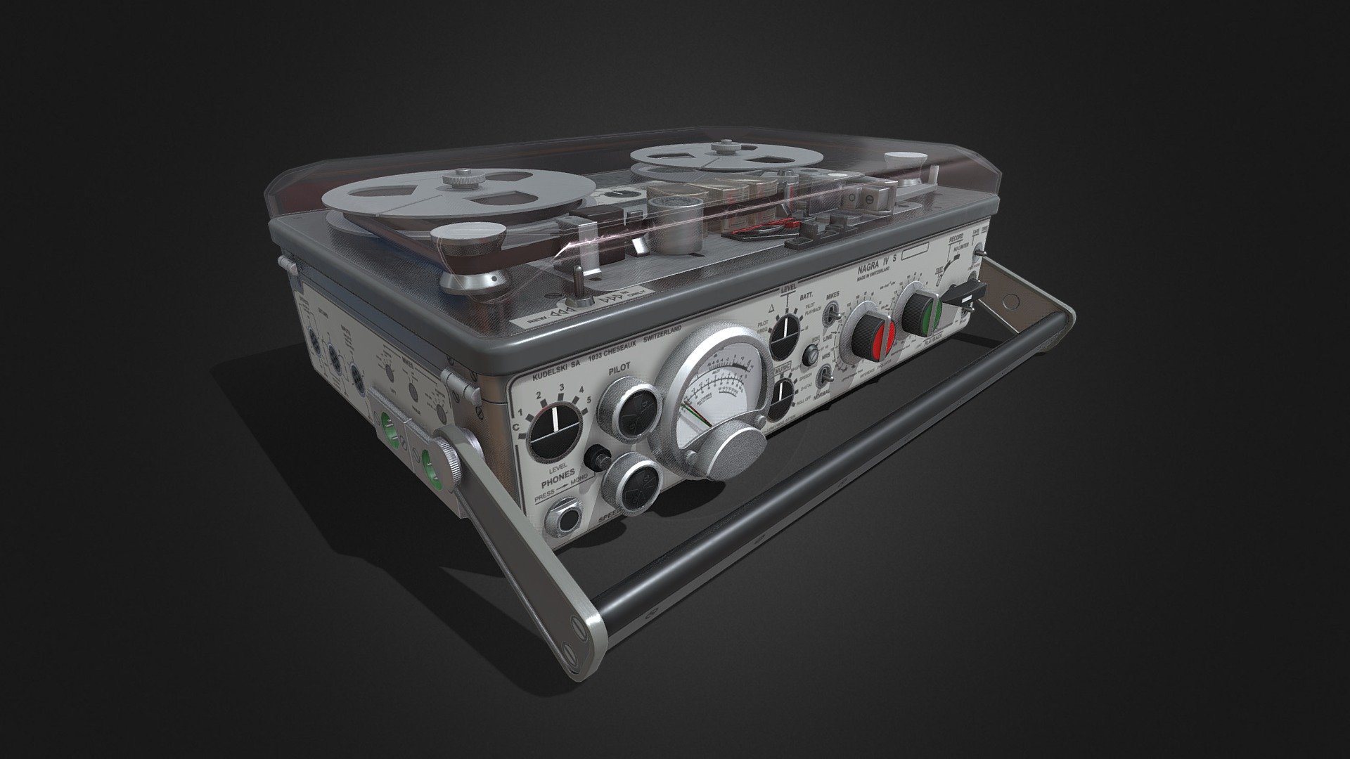 Nagra IVS - 3D model by Bruno Gregoire (@Bruno_Gregoire) [cce8388 ...