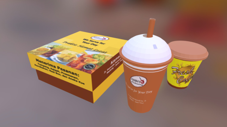 KARIN'5 CATERING PACKAGING DESIGN - 3D model by kevinmeilina [cce8551 ...