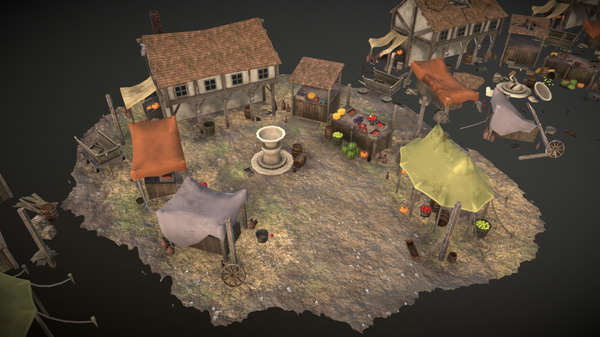 Market - 3D model by Android (@app-android) [cce8f18] - Sketchfab
