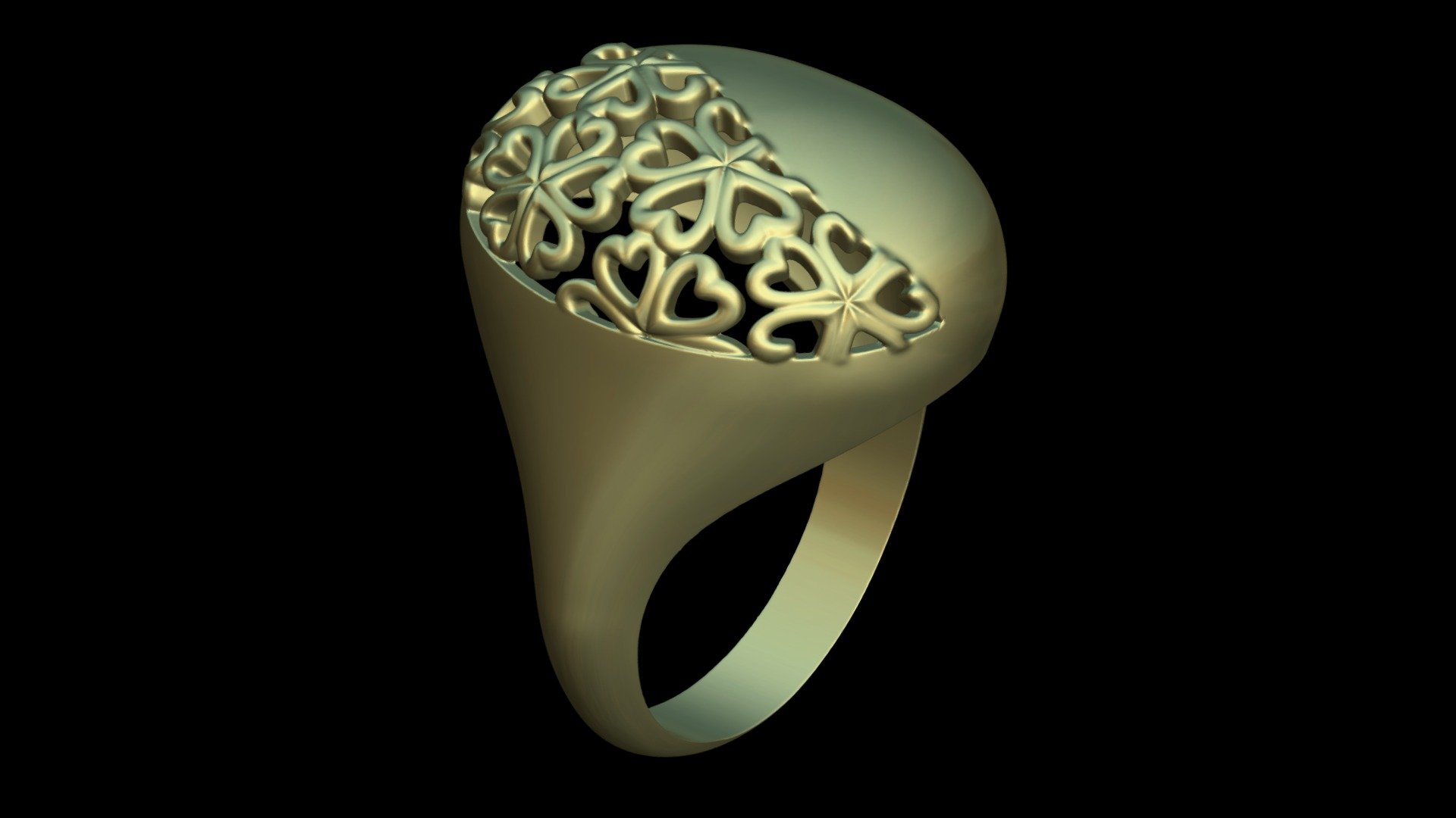 RWS001000063D-Heart ring - 3D model by GloriousJewel [cce8fe9] - Sketchfab