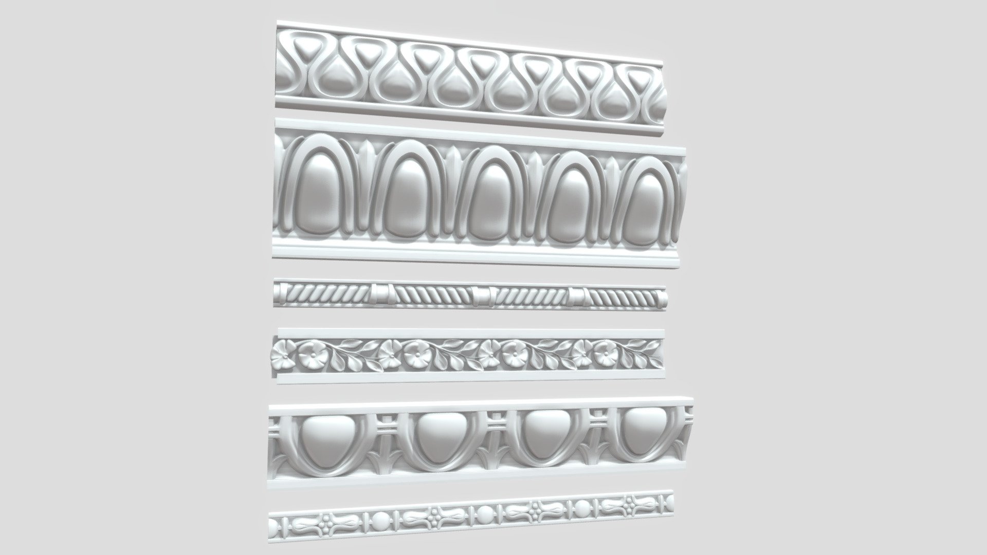 Classic Ornament - Download Free 3D model by hippolyte.bouillard ...