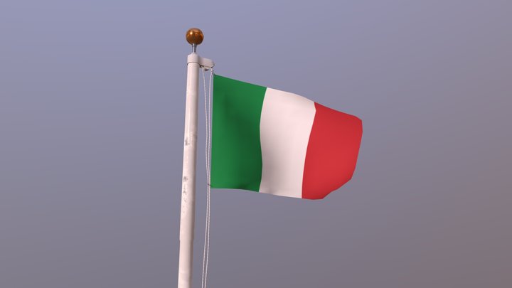 Italy-flag 3D models - Sketchfab