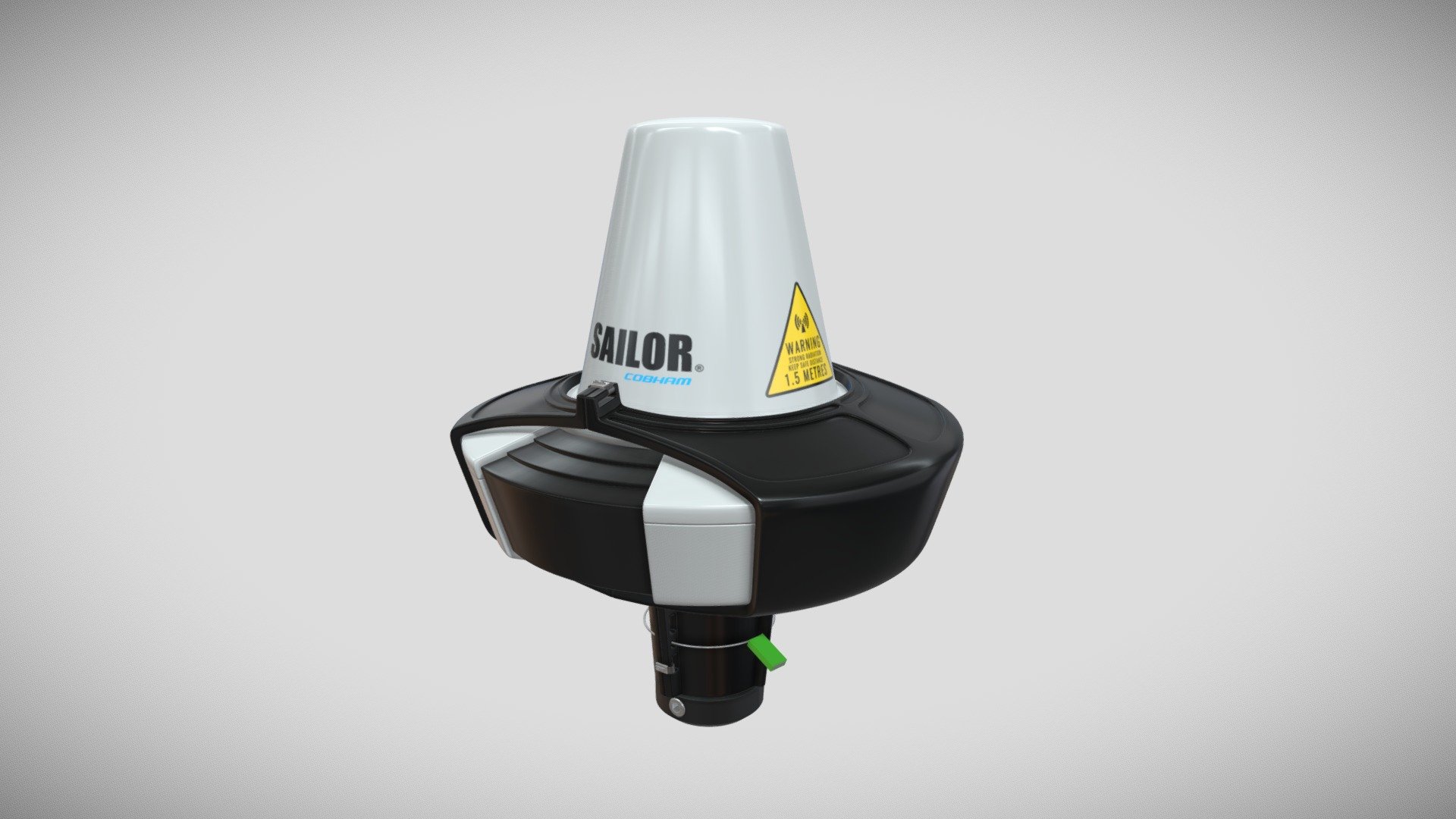SAILOR Inmarsat Mini-C Transceiver Antenna - Buy Royalty Free 3D model ...