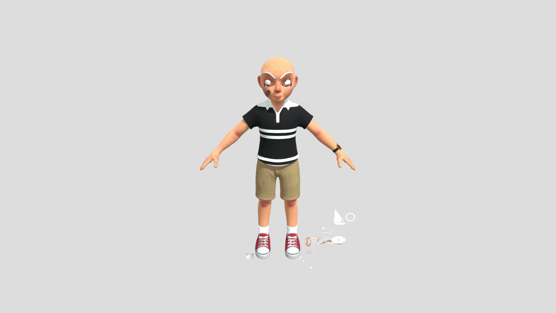 Gregory - 3D model by kobedavis900008 [ccea849] - Sketchfab
