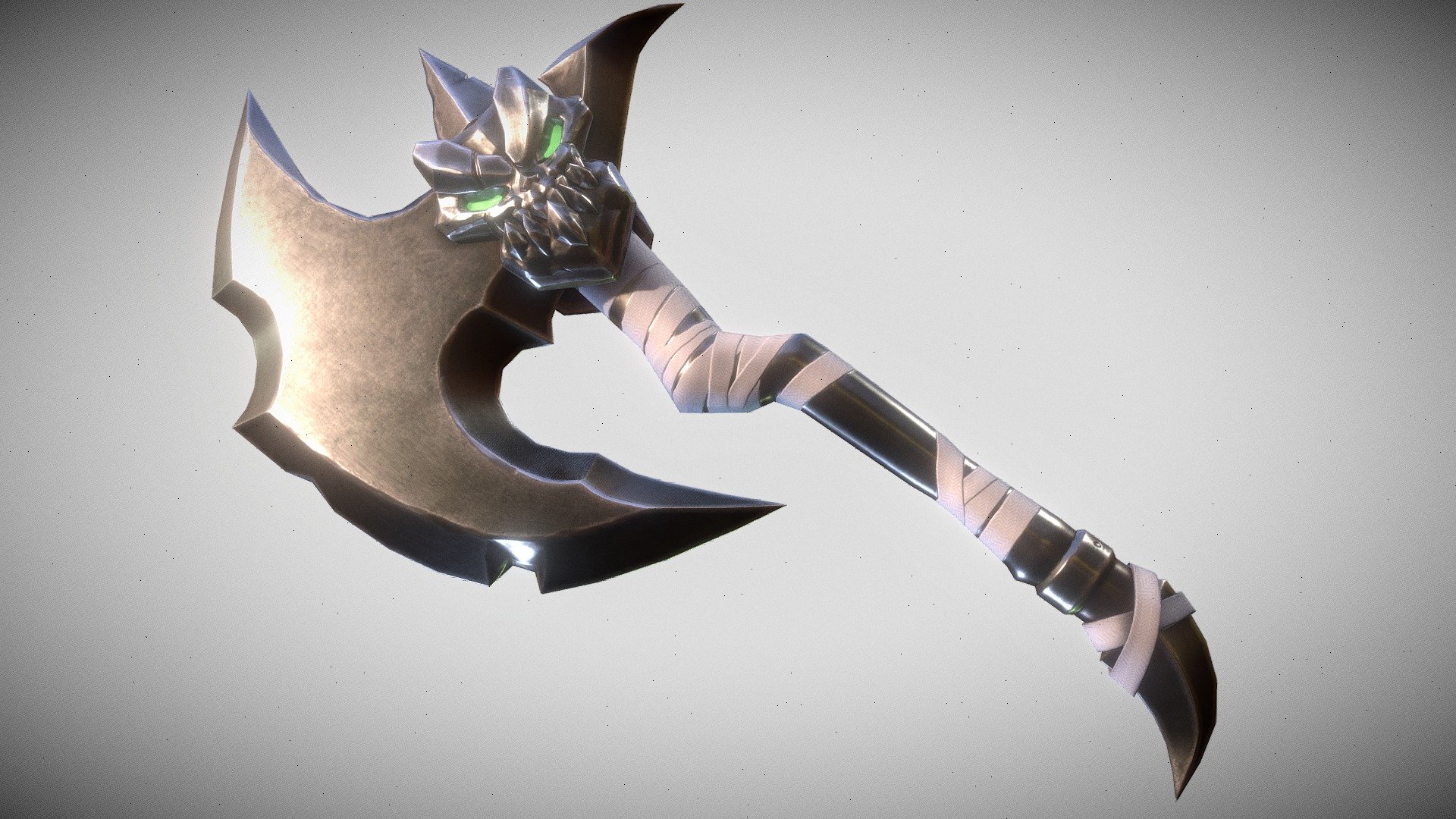 One Handed Axe_20 - 3D model by Frostone [cceac0f] - Sketchfab