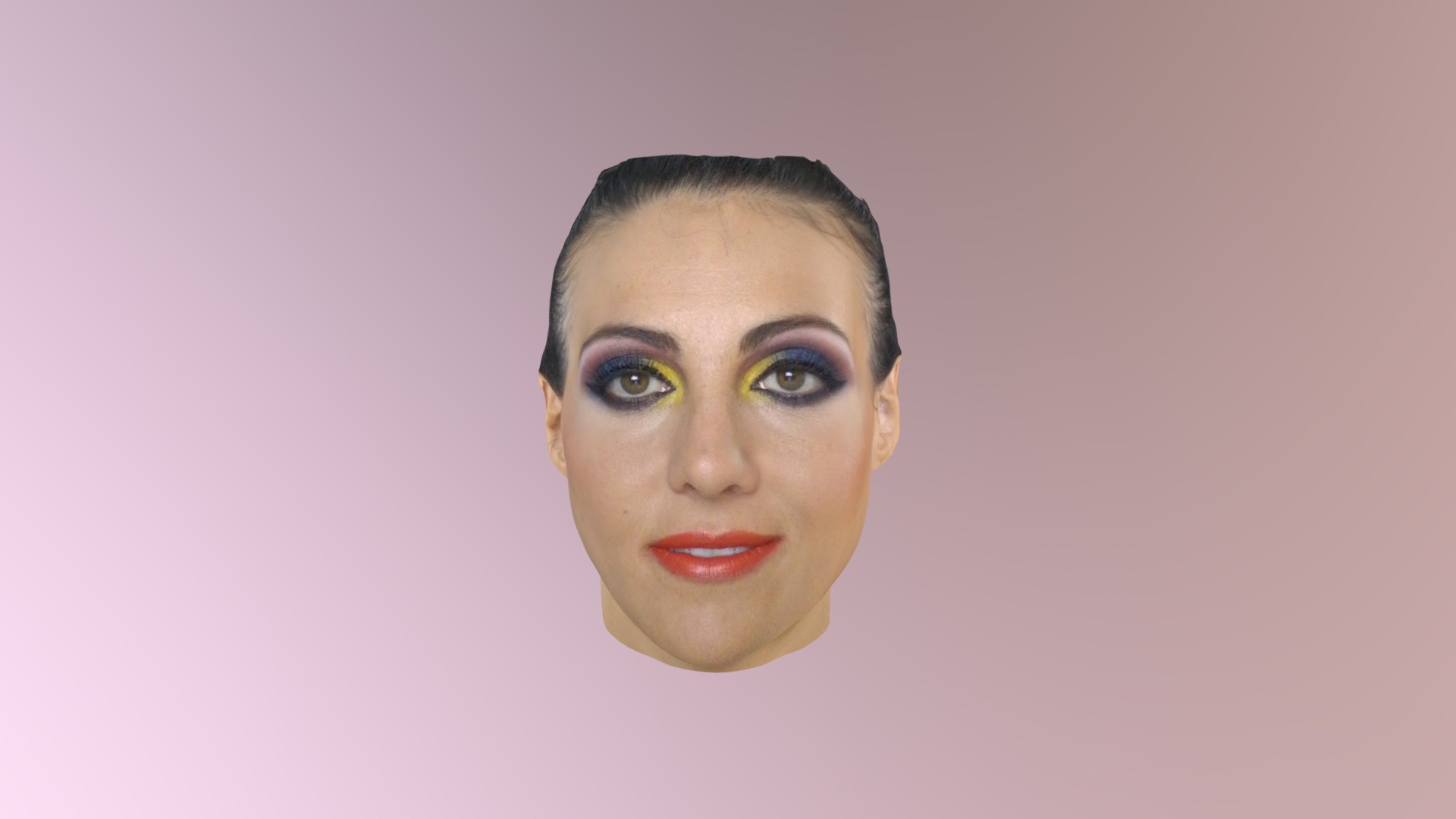 Julie Make Up - 3D model by bellus3d [ccebb68] - Sketchfab