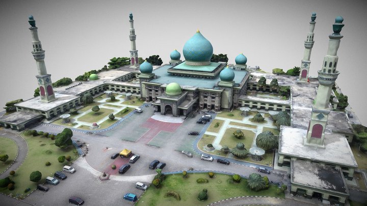 Masjid 3D models - Sketchfab
