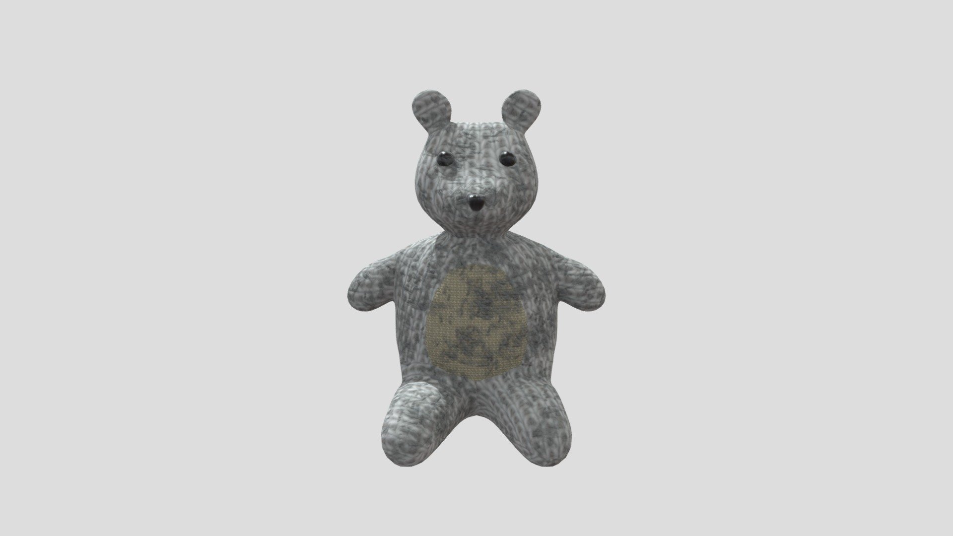 Teddy Bear - 3D model by supalonelyzae [ccec5e9] - Sketchfab