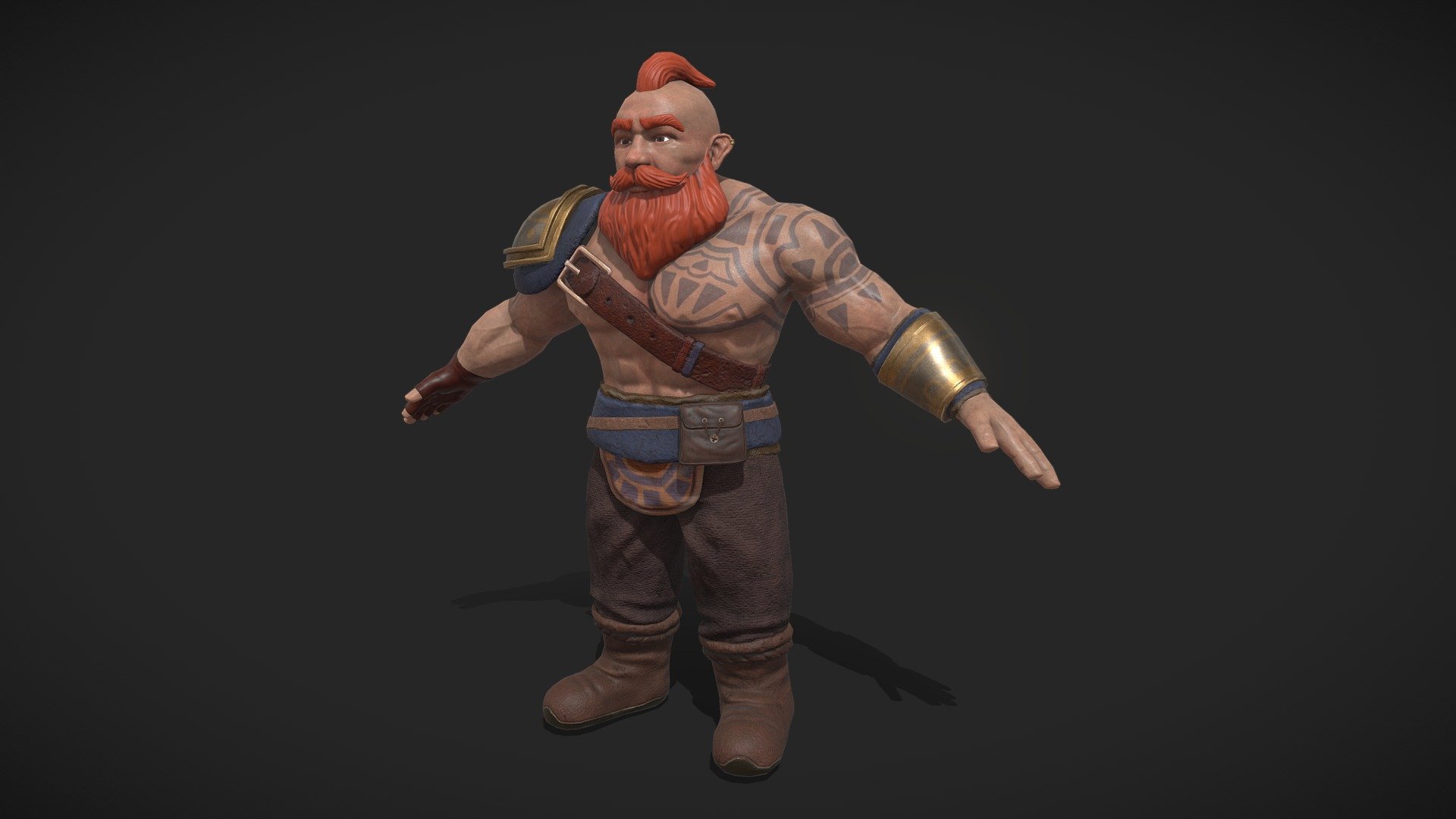Viking - 3D model by NghiaNguyeen (@kiroy2002) [ccece5c] - Sketchfab