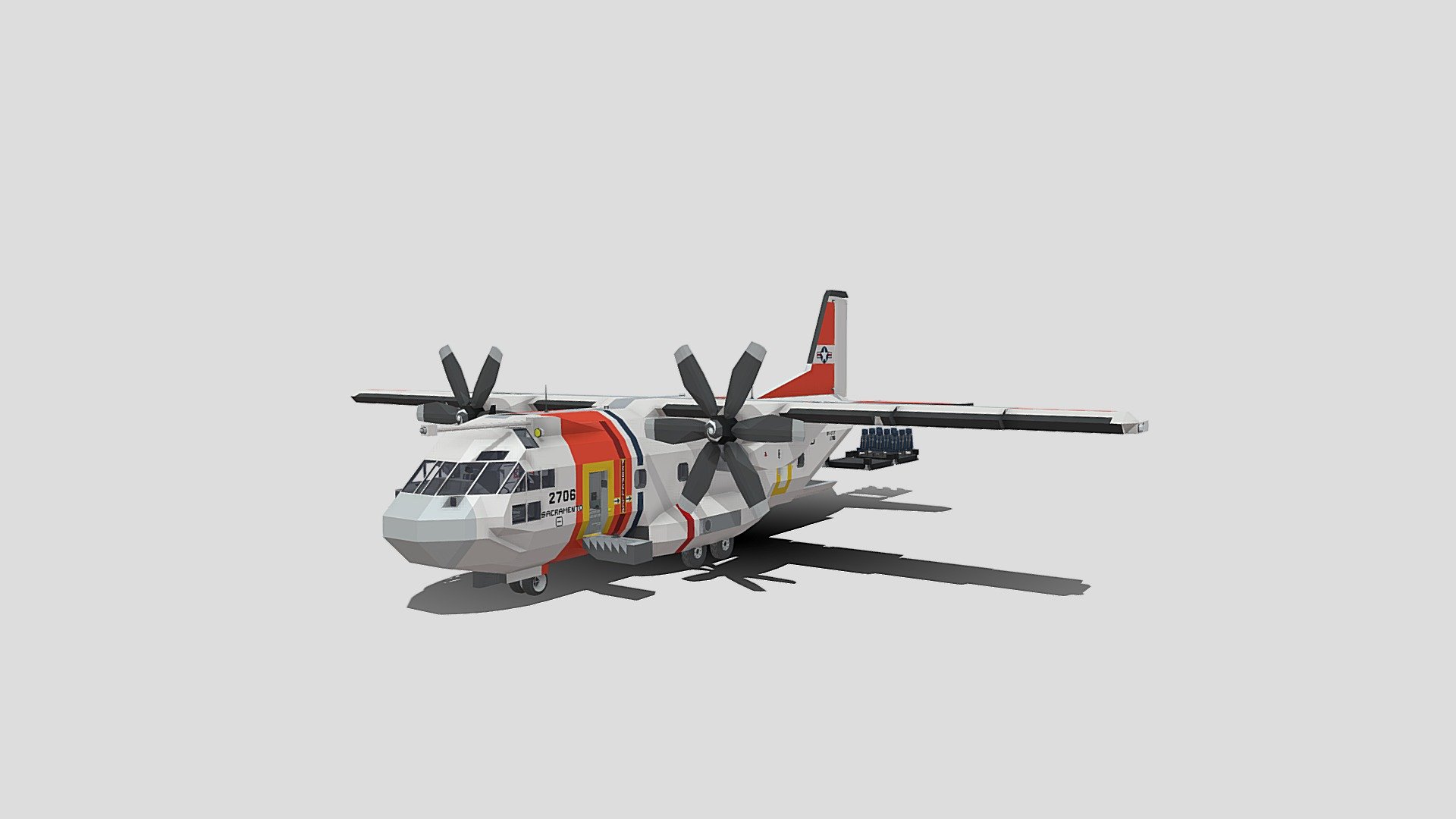 C27USCG - 3D model by b3n_s1 [cced73d] - Sketchfab