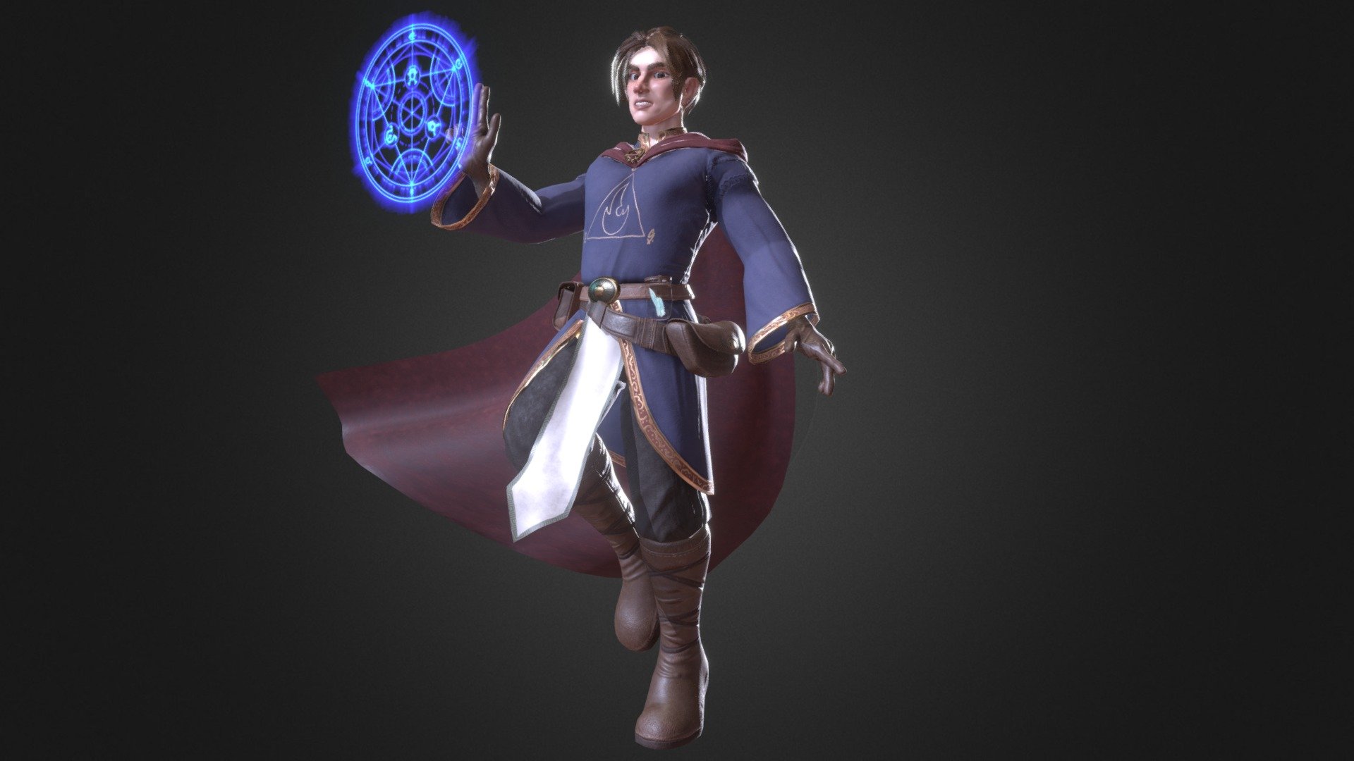 Wizard - 3D model by maurlim [ccee126] - Sketchfab