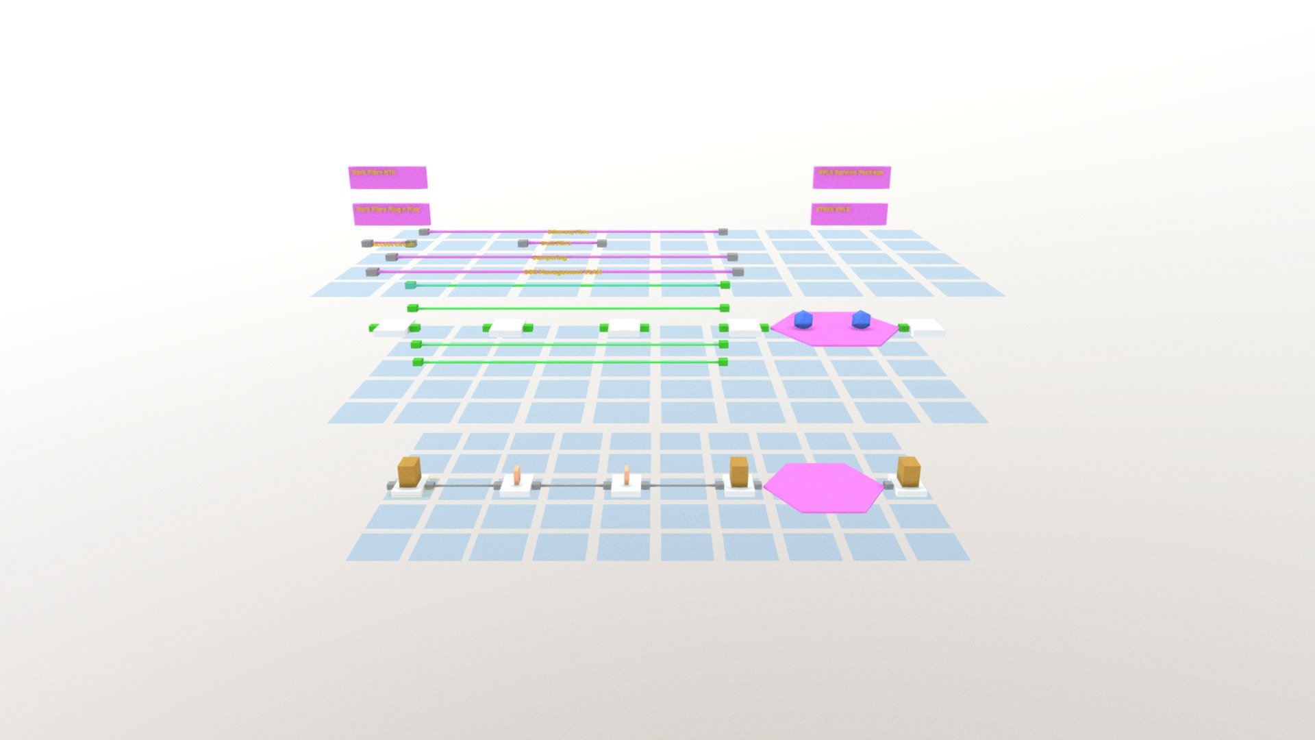 3d Grid 2 - 3D model by joystickjockey [ccee398] - Sketchfab