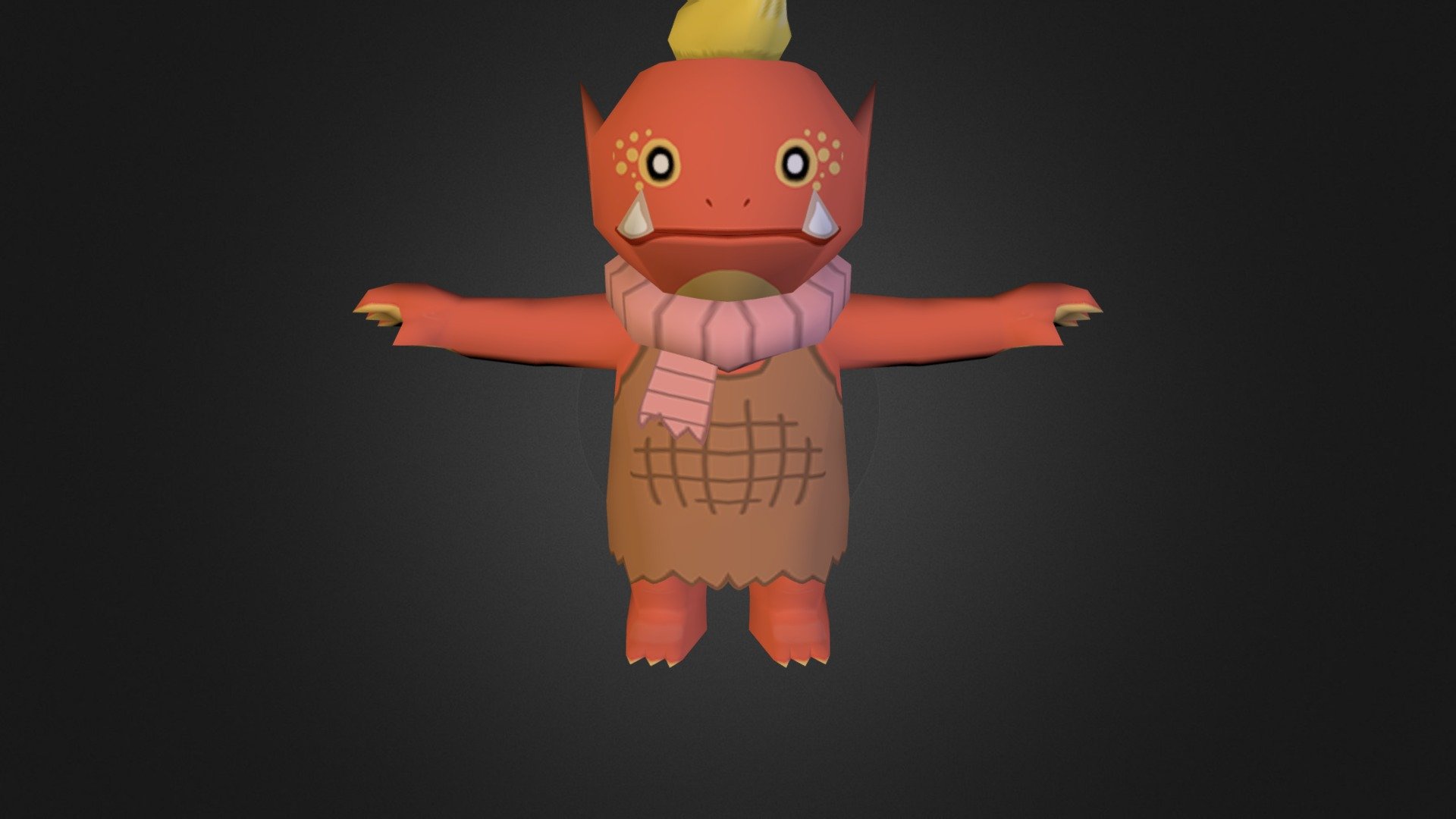 Vision Simple Orc T-Pose - 3D model by powerbored [cceecd7] - Sketchfab