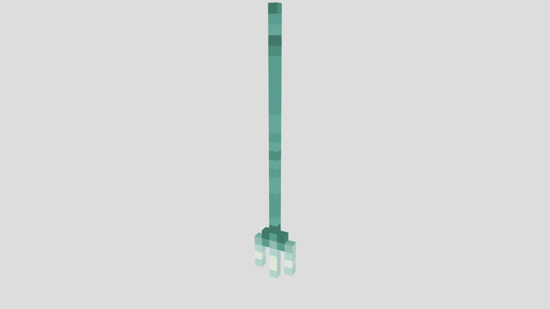 Minecraft trident - Download Free 3D model by BoBkiNN_ [ccf0b4c ...