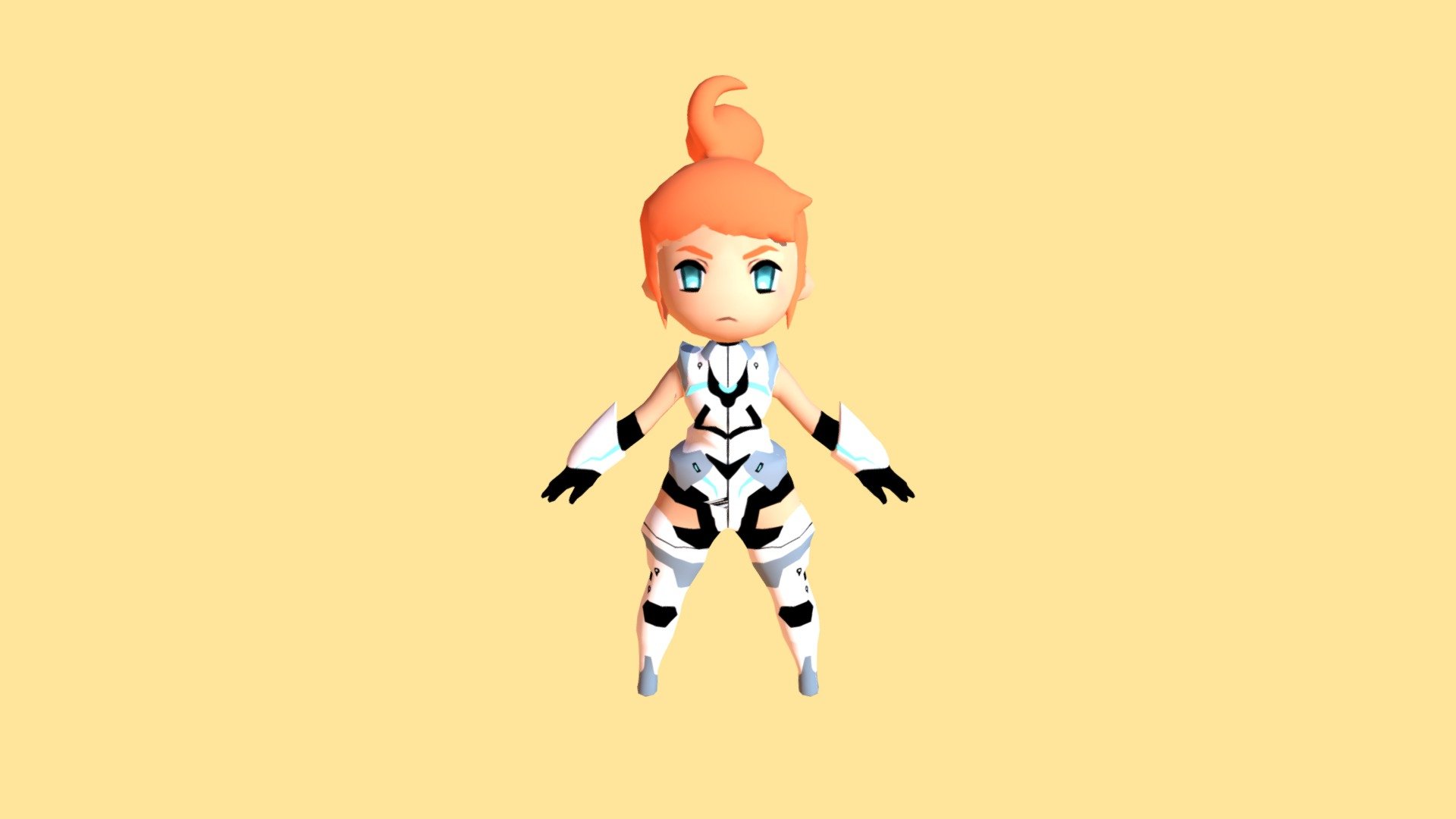 Player Character Mesh - 3D model by trini [ccf0bc4] - Sketchfab