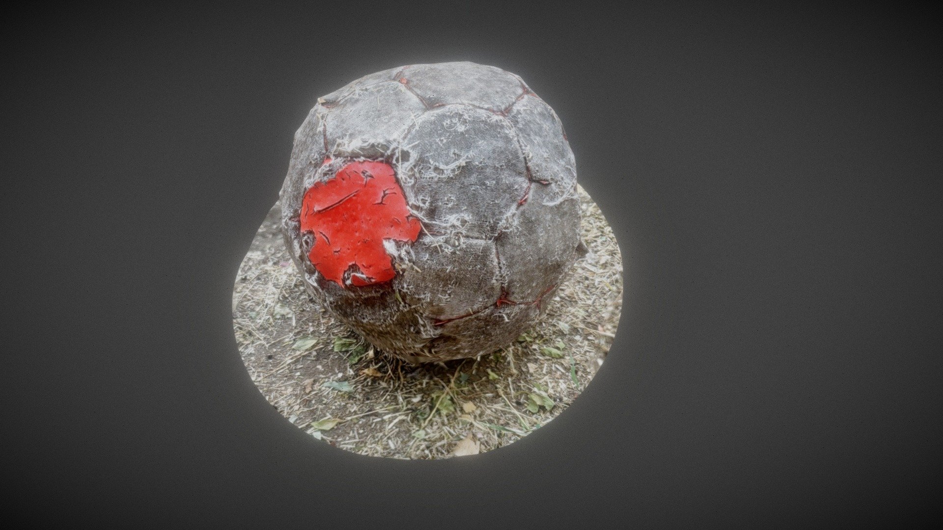 FootBall Used as a Chew Toy - Download Free 3D model by raobott ...