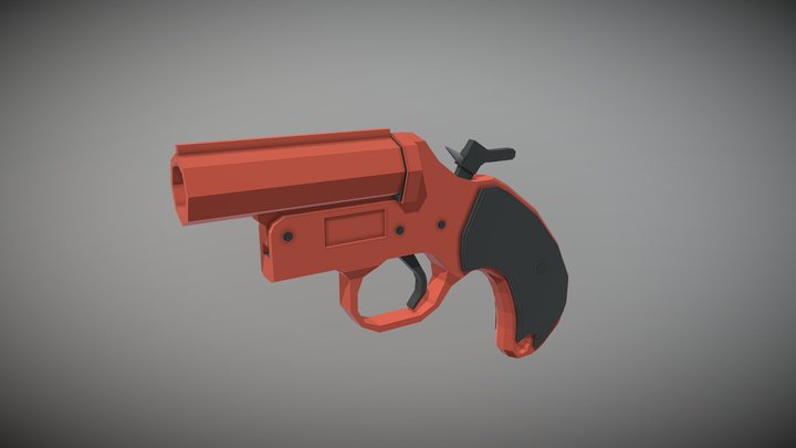Flare-gun 3D models - Sketchfab