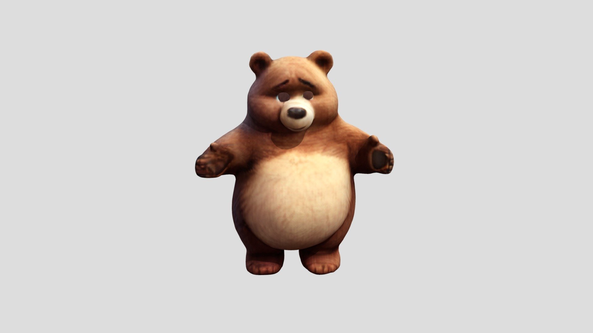 Stylized Bear - 3D model by Prime3D (@PrimePeak) [ccf3957] - Sketchfab