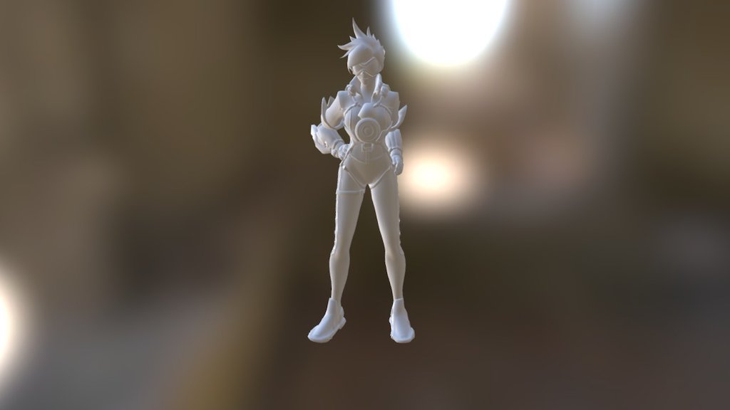 tracer - Overwatch - 3D model by lmelchior [ccf39b0] - Sketchfab