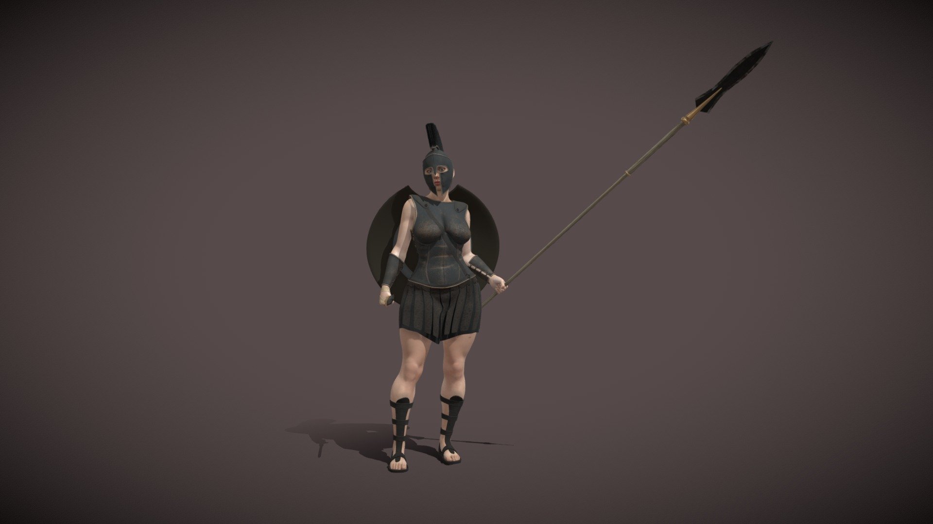 SPARTA GIRL - Download Free 3D model by Yudi.Anggara [ccf6310] - Sketchfab