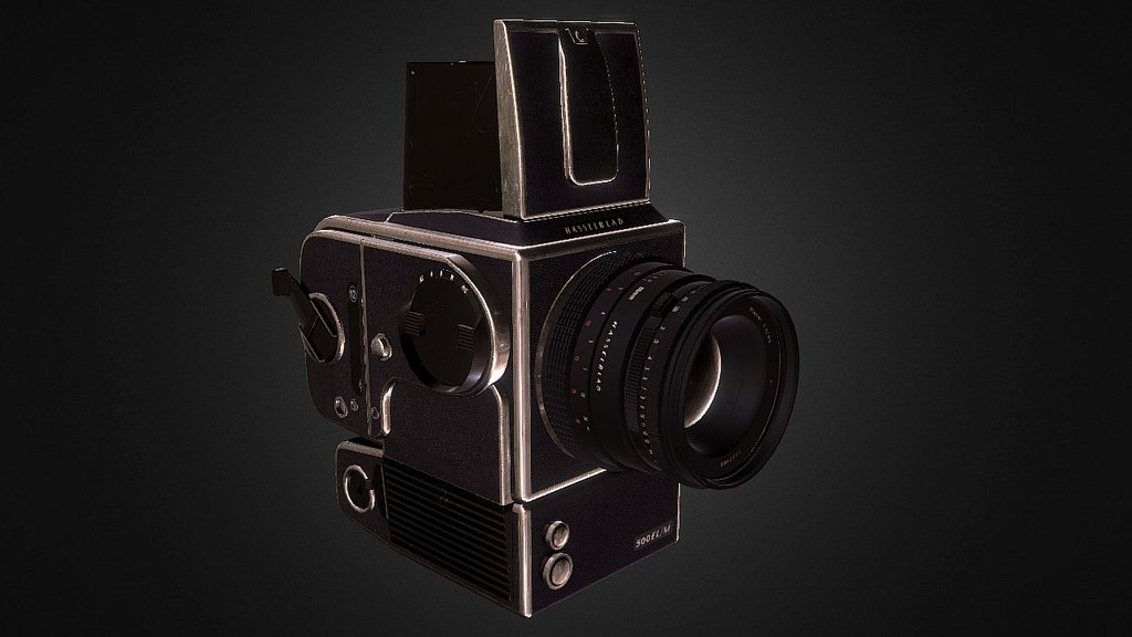 Hasselblad 500 EL - 3D model by rotating3d.com (@3dpeter) [ccf68a4 ...