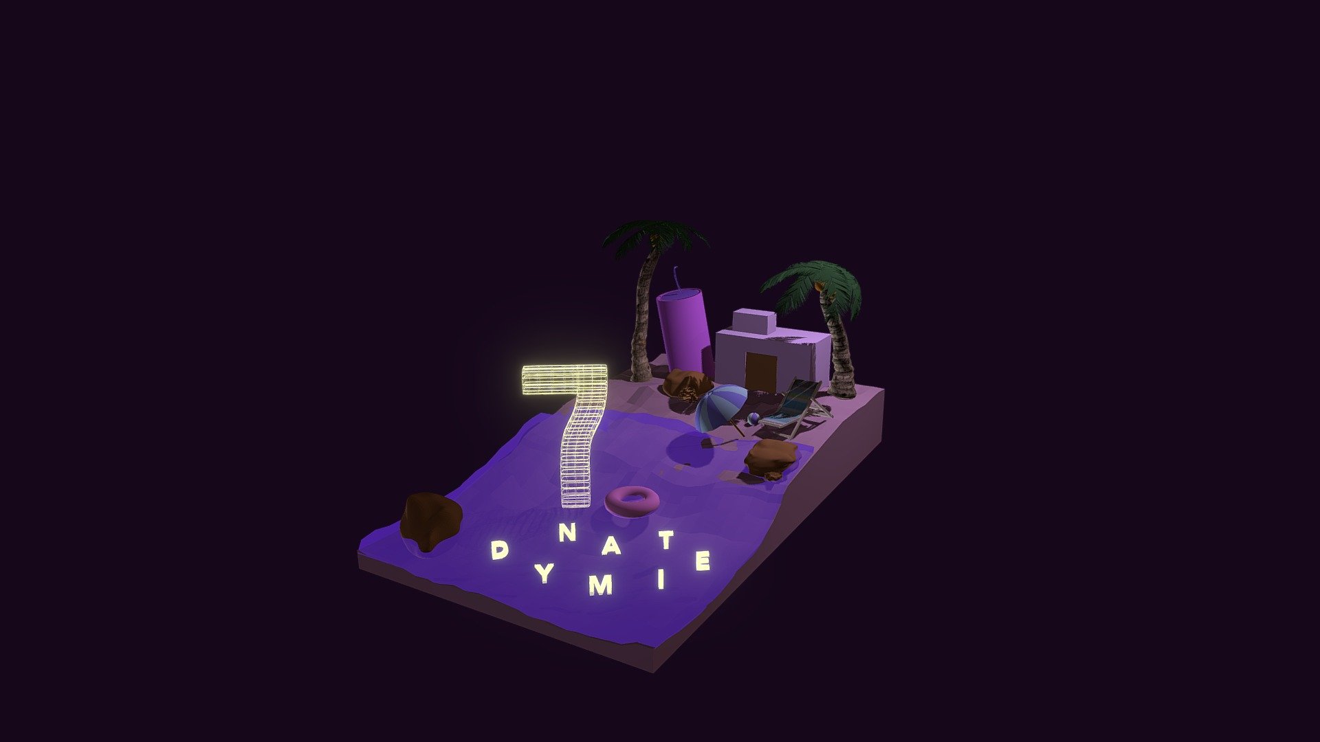 Magical 7 Island - 3D model by marciella.tania [ccf7b71] - Sketchfab