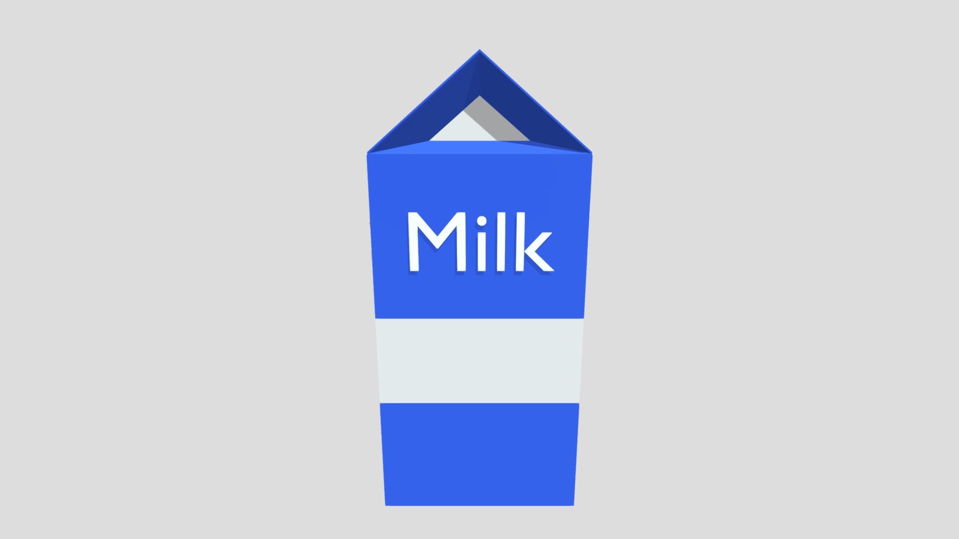 Karlson's Milk Carton (Free 3D Download) - Download Free 3D model by ...