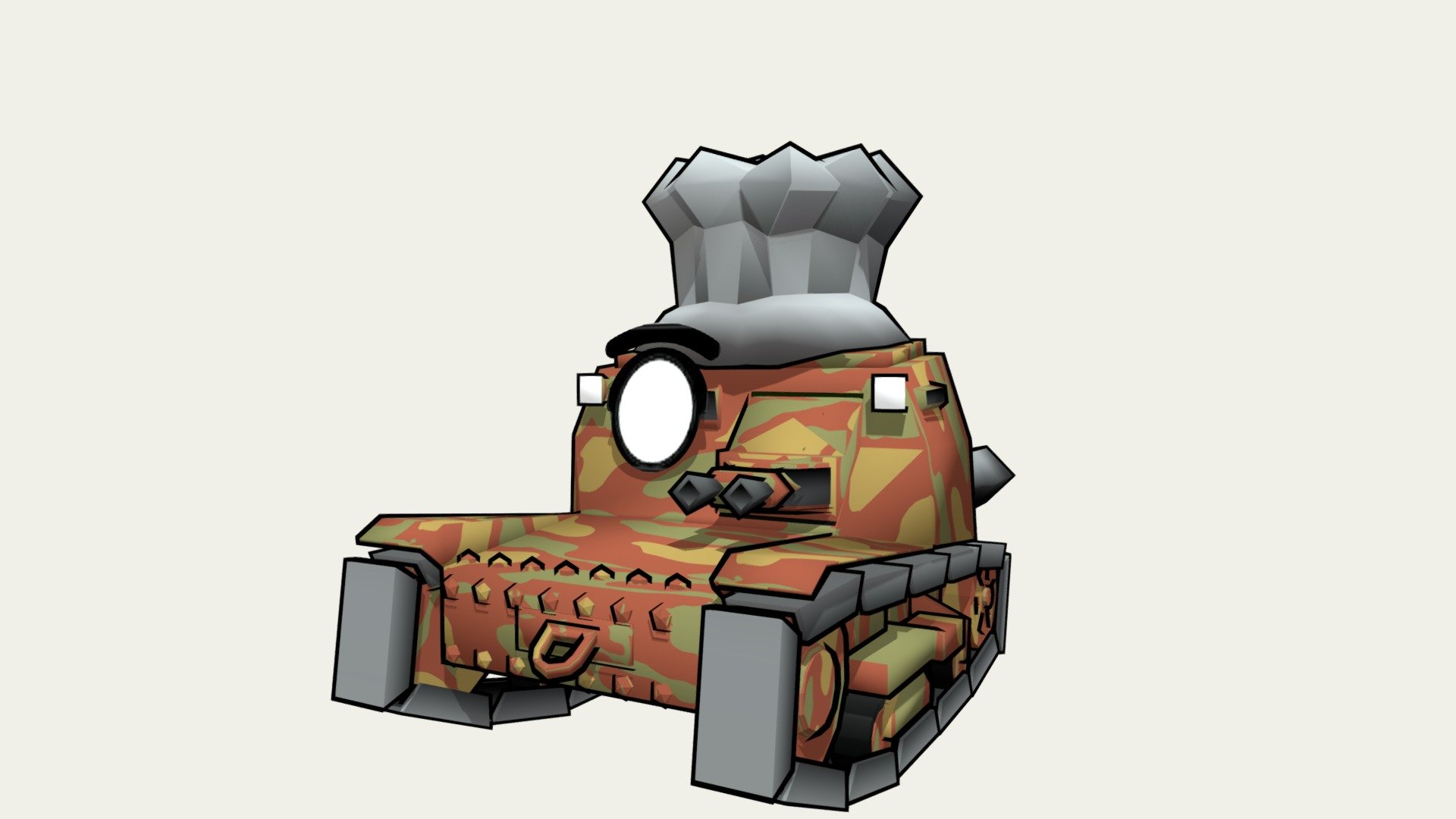 CHIBI TANK/ Don Velocetti - 3D model by Darkand Arts (@darkandarts ...