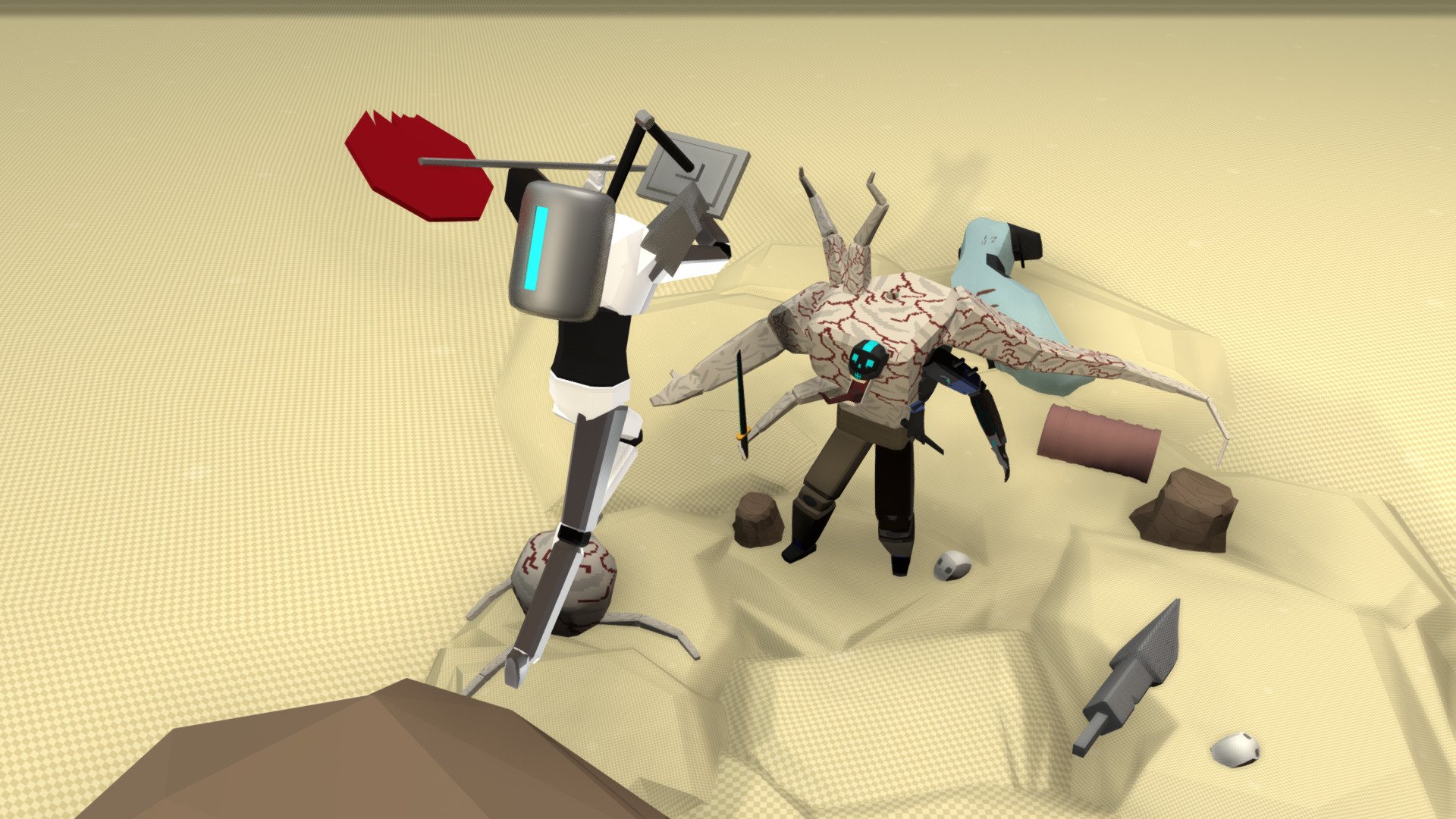 Duel - Download Free 3D model by A.Slough [ccfb11a] - Sketchfab