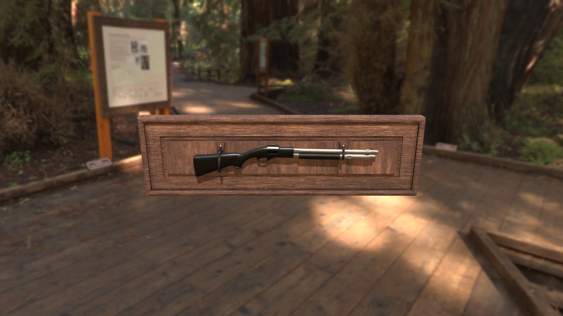 Escopeta Remington - 3D model by lenarquiel [ccfb580] - Sketchfab