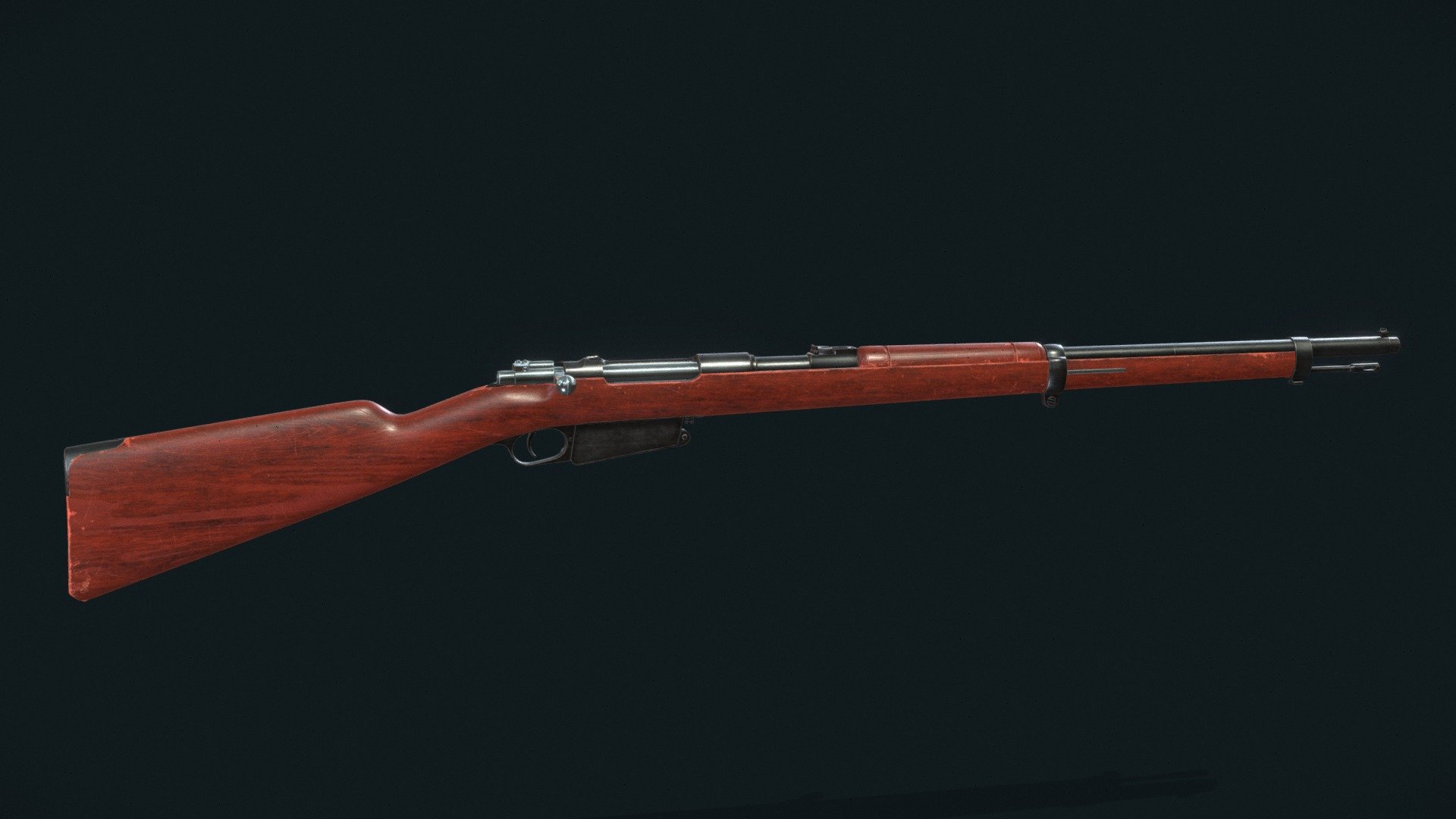 Mauser Argentino 1891 - High Quality Gameasset - 3D model by l1ttle.Art ...