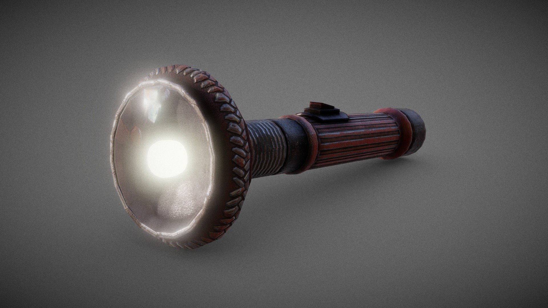 Old Flashlight - 3D model by Shedmon [ccfbb3e] - Sketchfab