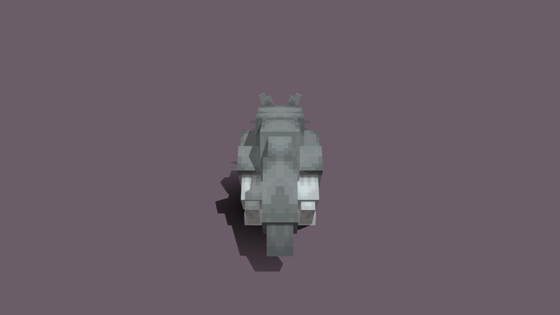 Minecraft - Wolf - 3D model by samus2002 [ccfbece] - Sketchfab