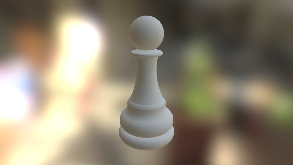Chess Pawn - 3D model by ryan.cassano [ccfc968] - Sketchfab