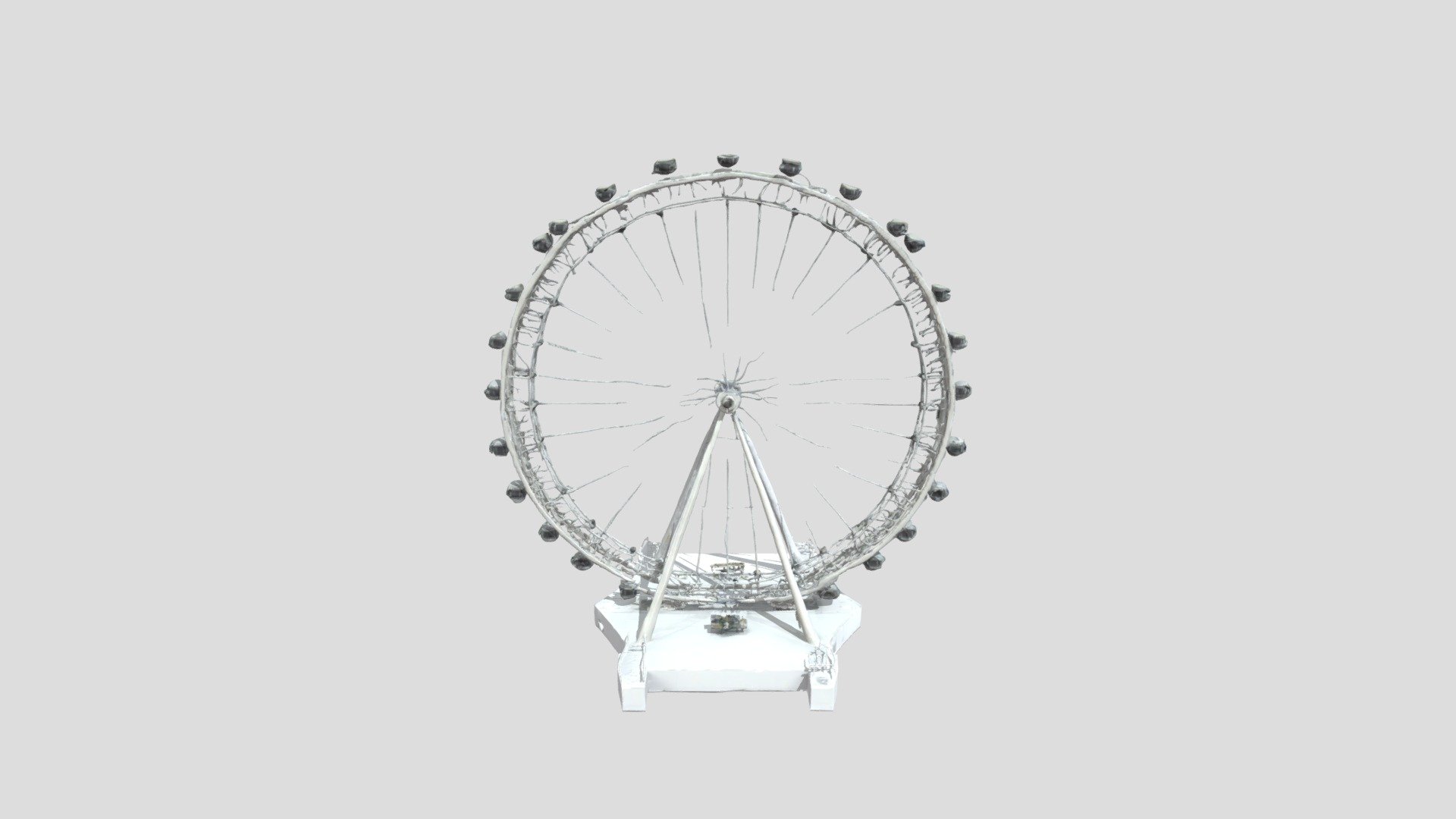 London eye - 3D model by patrick.karlsson [ccfd2e7] - Sketchfab