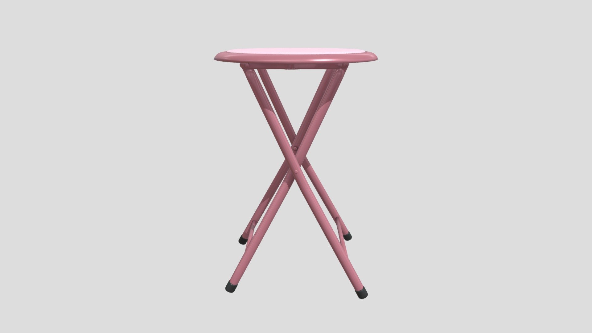 Folding Stool - Buy Royalty Free 3D model by 3DImaginationHub [ccfe2be ...