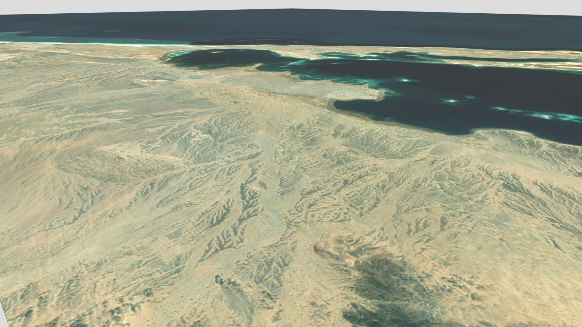 Mecca and the Red Sea Saudi Arabia - n21 e37 - Buy Royalty Free 3D ...
