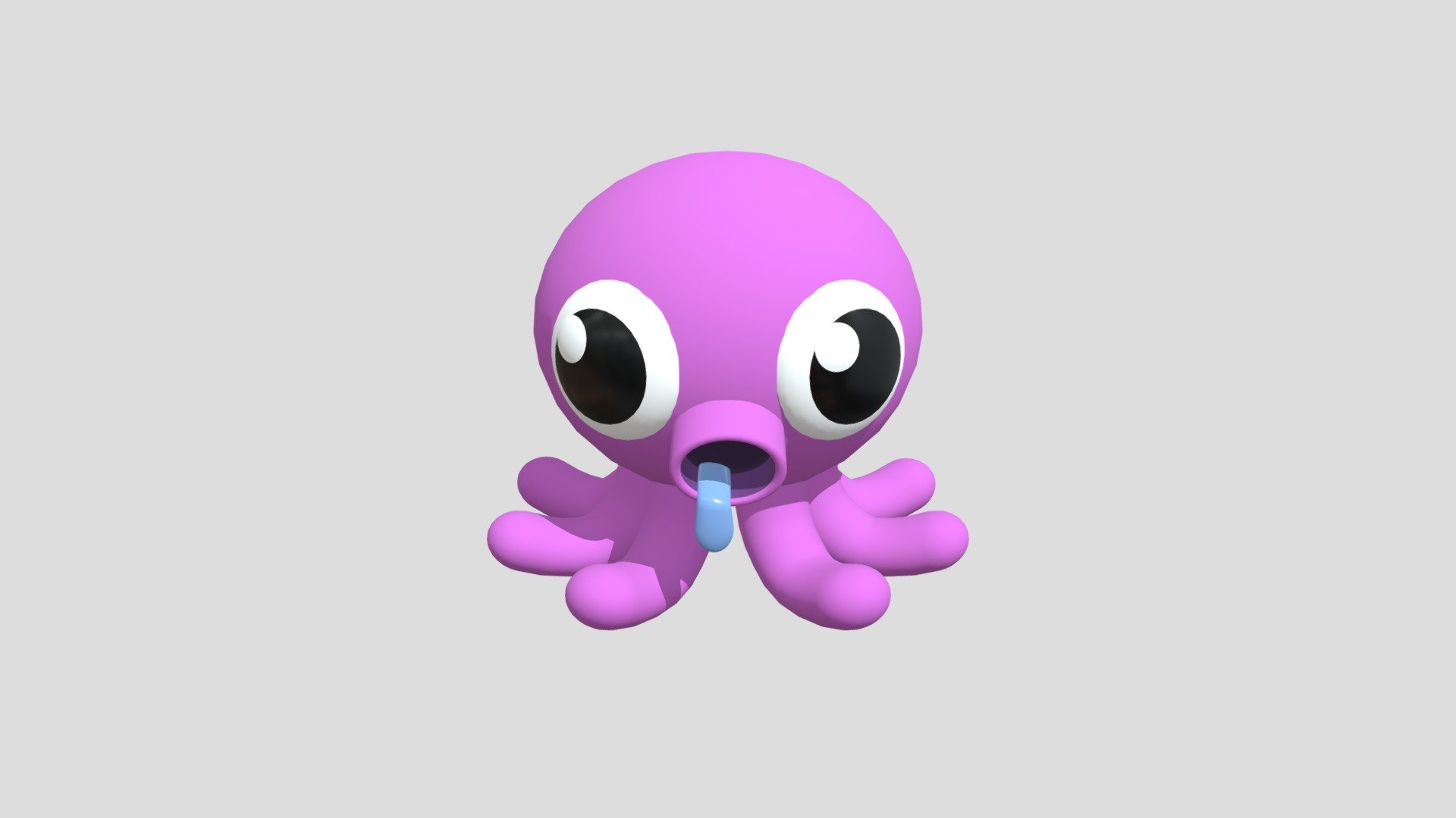 Octopimp Mascot - 3D model by siphon [ccff98d] - Sketchfab