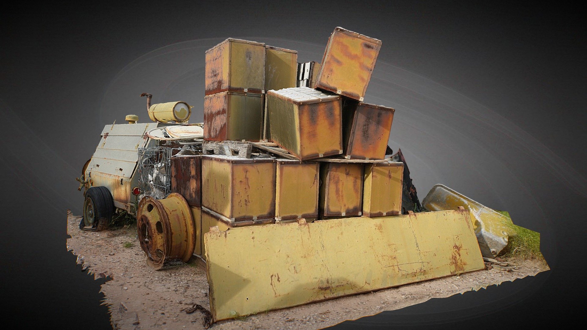 FAT_cabinets_rusty_01_500K_4KT - 3D model by REALTRA [ccfff6f] - Sketchfab