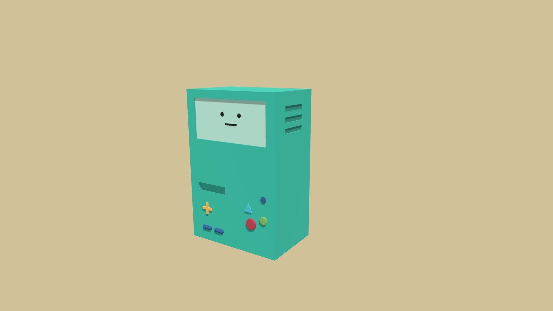 BMO - 3D model by Javier Yañez (@Javierym14) [cd00ff3] - Sketchfab