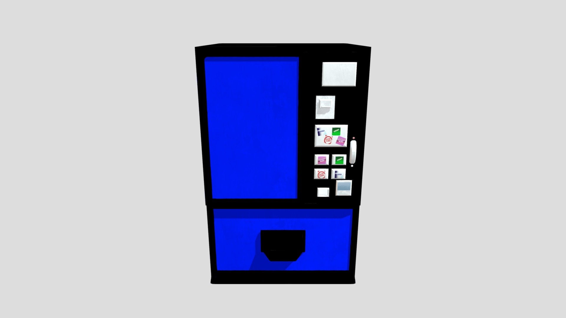 Arcade Assets - Vending Machine - 3D model by Kindred Harvey ...