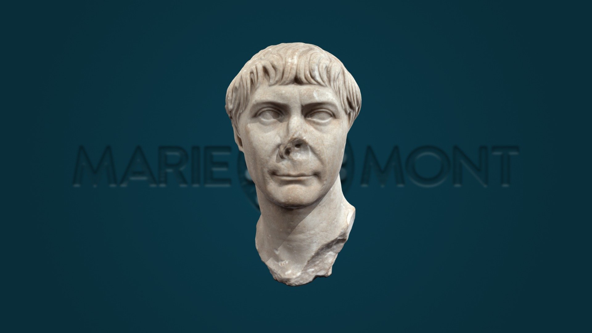Portrait de l'Empereur Trajan - 3D model by Musée royal de Mariemont ...